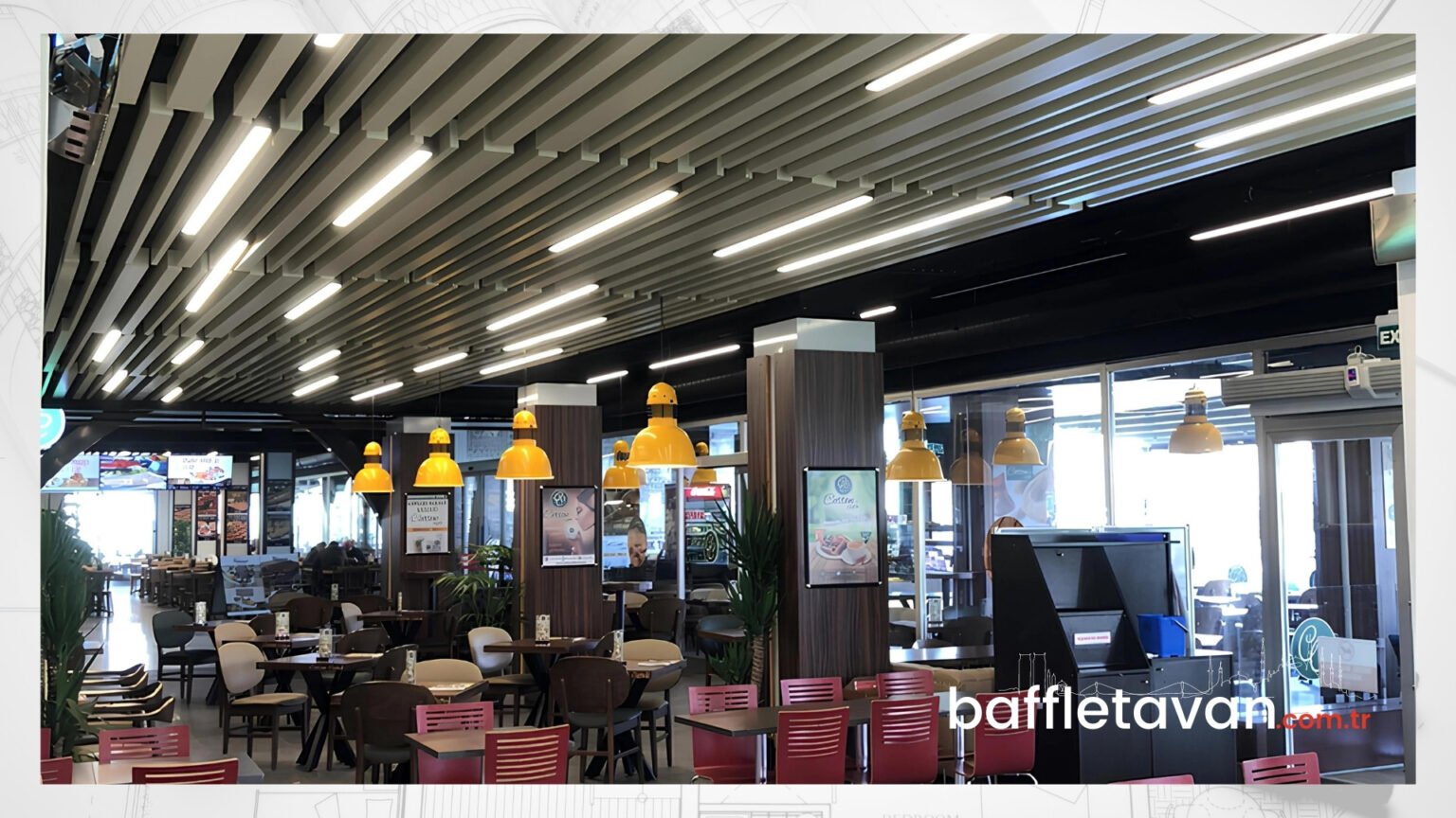 Baffle Tavan | baffletavan.com.tr - 02128072727
